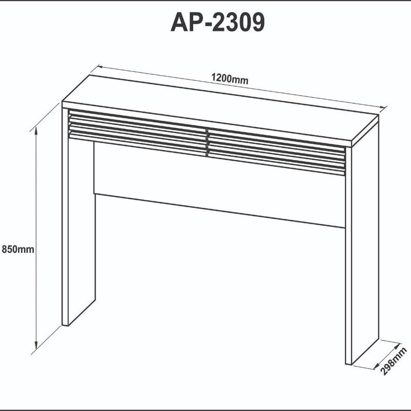 Aparador 2 Gavetas AP2309 Tecnomobili | Multiloja
