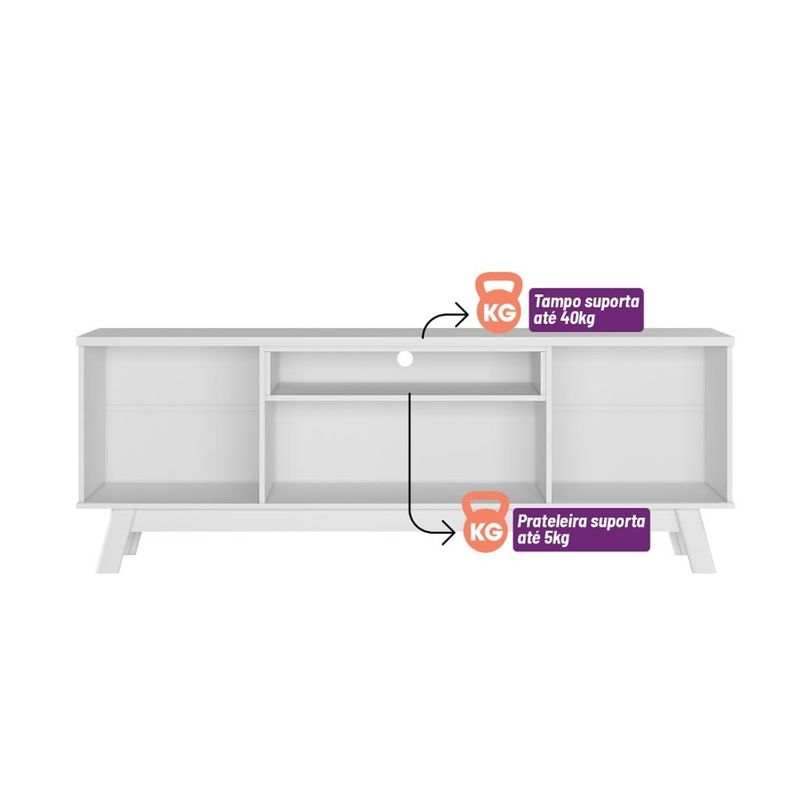 Rack para TV até 75 Polegadas 2 Portas Colorado Linea Brasil | Multiloja