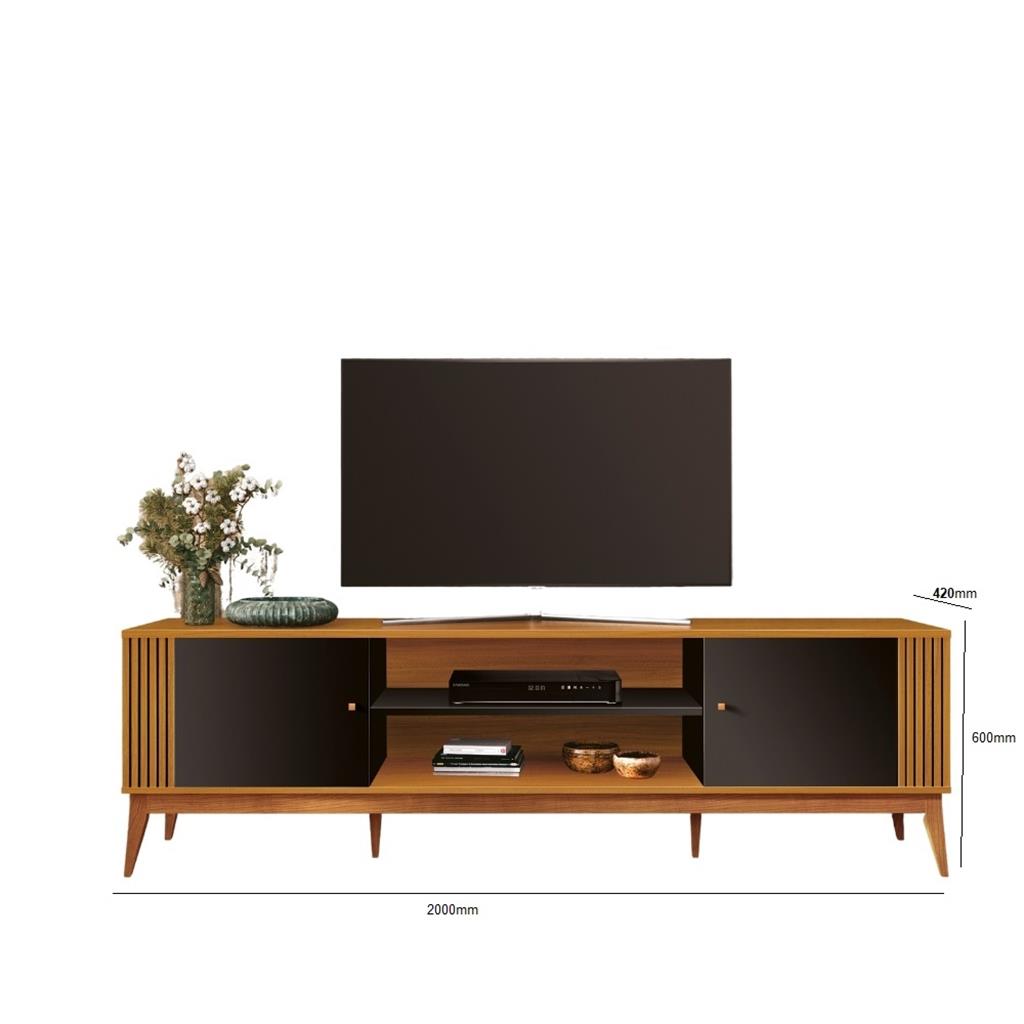 Rack para TV até 75 Polegadas 200cm 2 Portas Legacy EDN | Multiloja ...