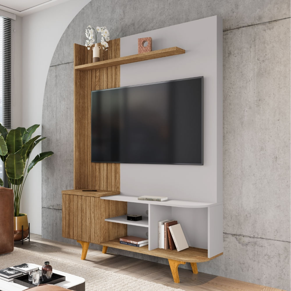 Estante Home TV 75 Polegadas Corumbau Bechara | Multiloja - Multiloja |Aqui é Bom de Comprar, é ...